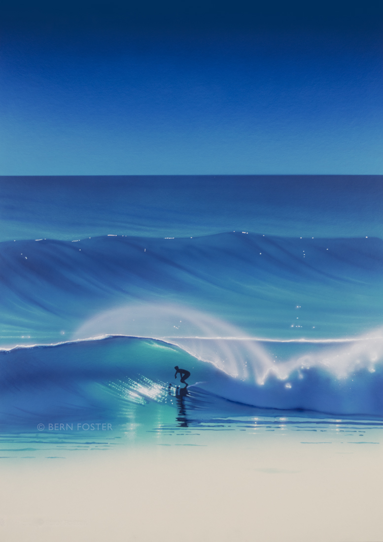 Original artwork - Pacific Waves - Bern Foster Official Website